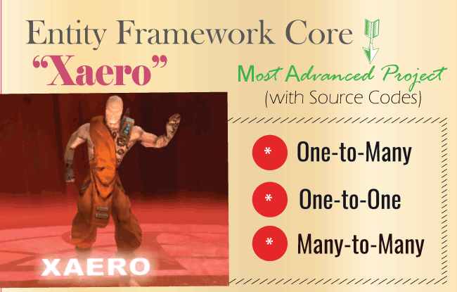 “Xaero” – Entity Framework Core Advanced Project