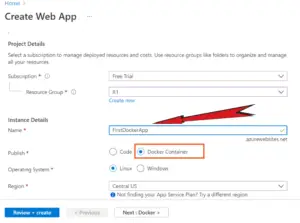 Deploy a Docker based ASP.NET Core app to Azure